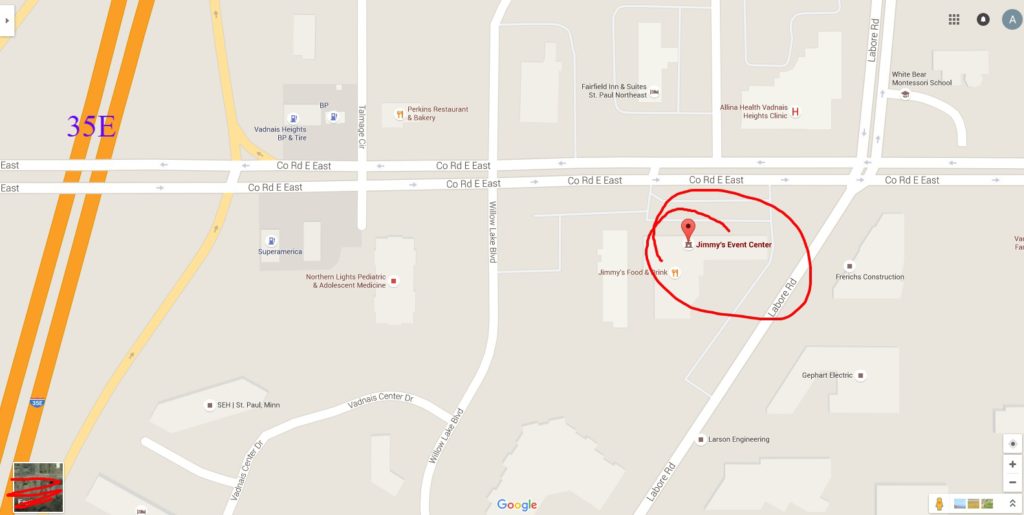 Jimmy s Event Center Google Maps – TSE, Inc.
